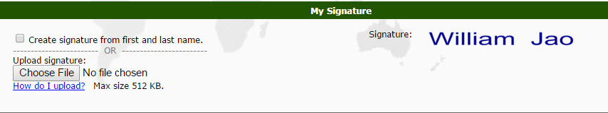 My Details - eCertify Help